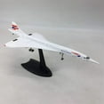 2X 1/200 Concorde Supersonic Passenger Aircraft British Airways Model ...