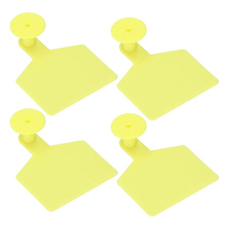 Livestock Handling Supplies,100 Set Blank Cattle Animal Identification ...