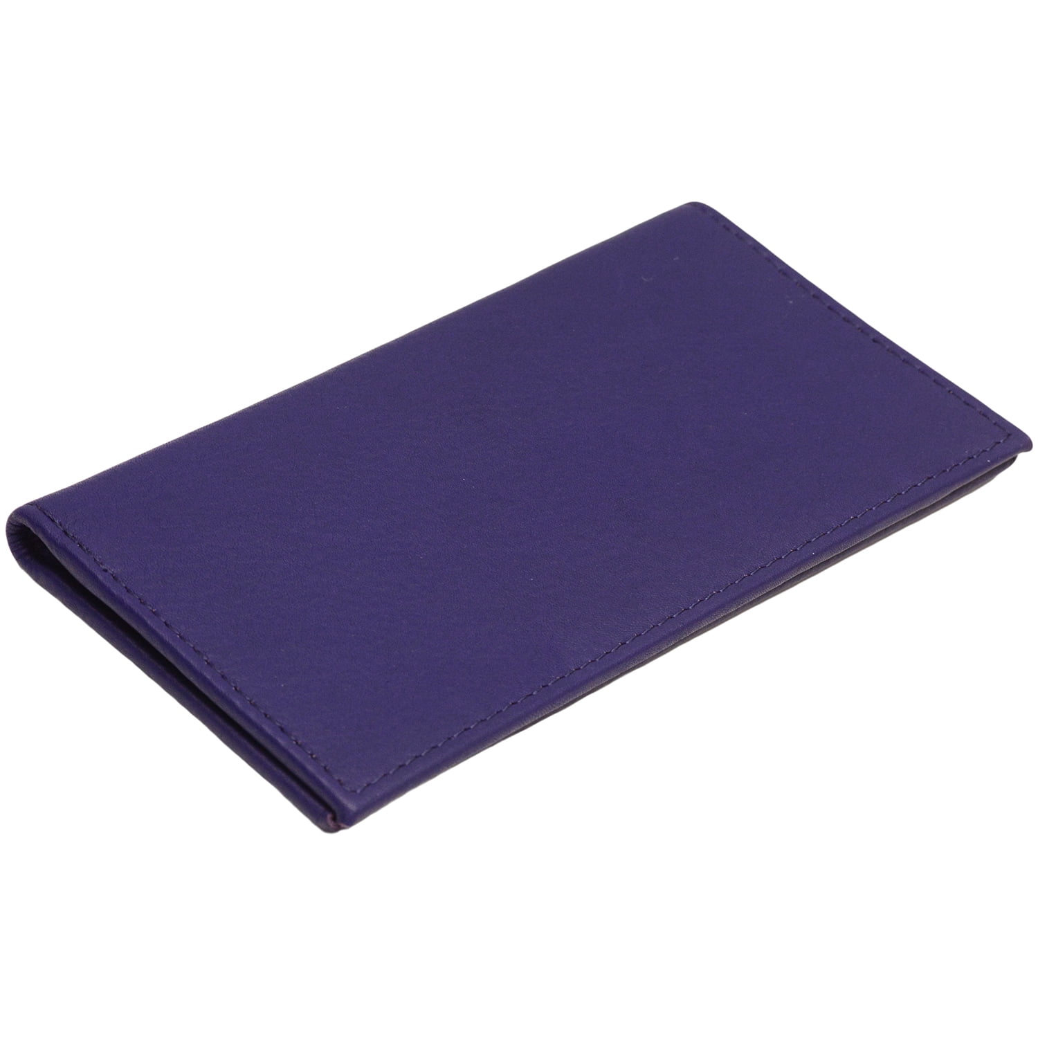 Pielino Womens Plain Checkbook Cover Genuine Leather Slim - Walmart.com