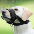 Adjustable Dog Muzzle Prevent Biting and Barking Safety Breathable Pet ...