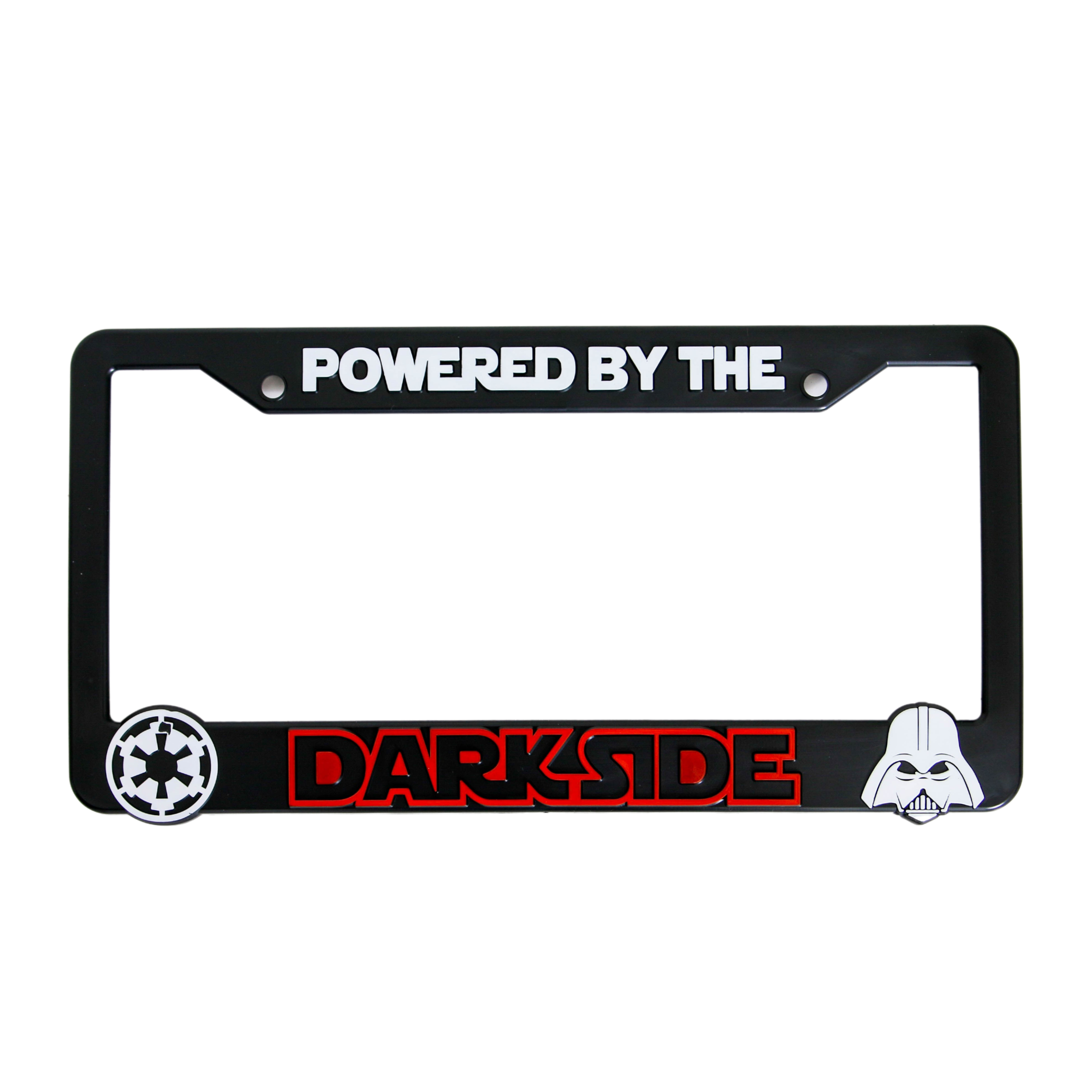 Radioactive, Nuclear Powered License Plate Tag Frame, Multiple Colors ...