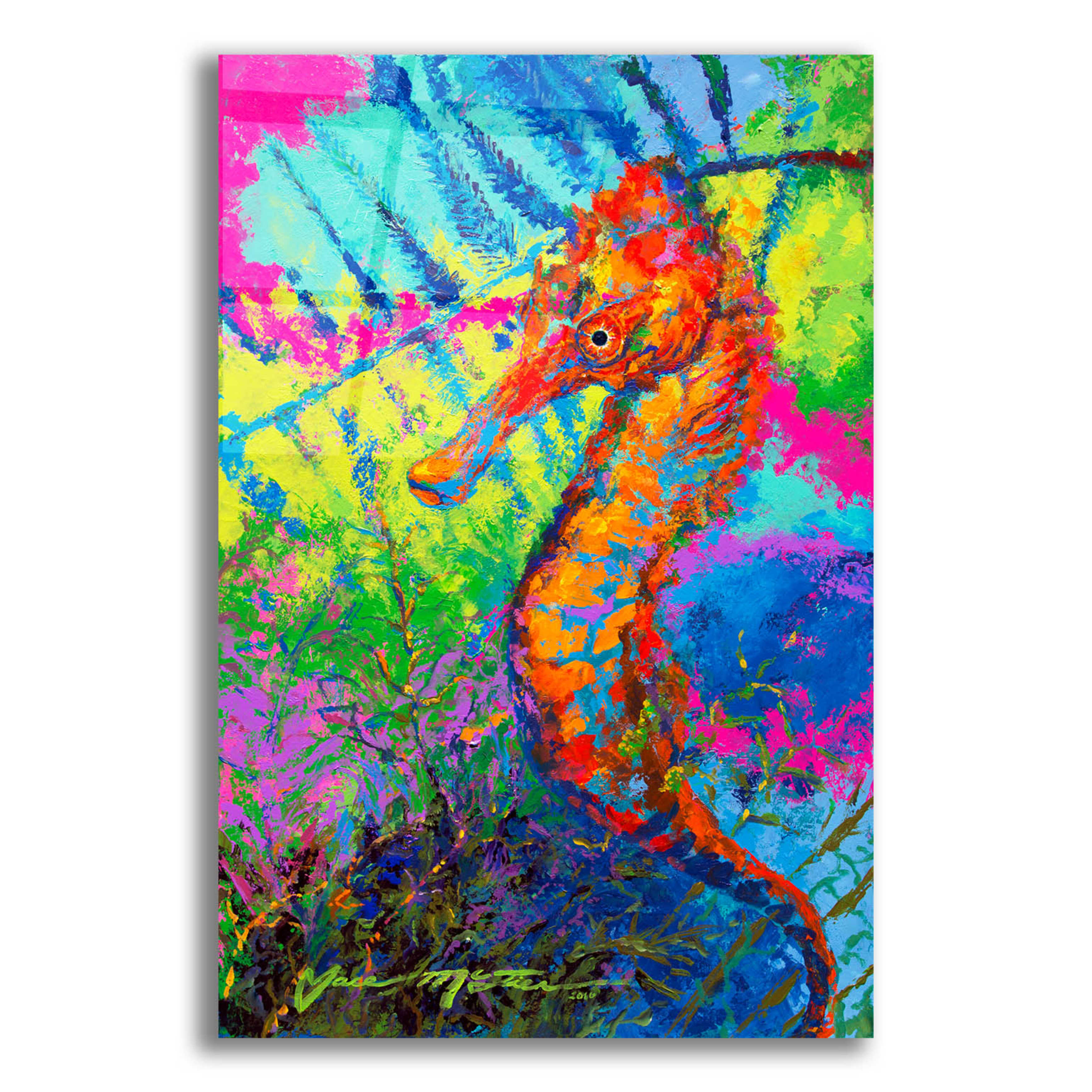 Epic Art 'Miniature Majesty of the Ocean Orange Caribbe' by Jace D ...