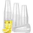PLASTICPRO 12 Oz Clear Disposable Plastic Cups, 200-Pack, Durable Party ...