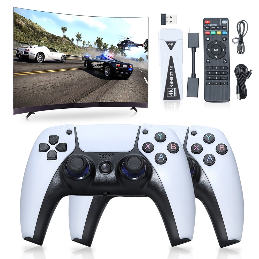 4K 60fps Arcade Machine 10000+Games Portable Arcade Stick Controller ...