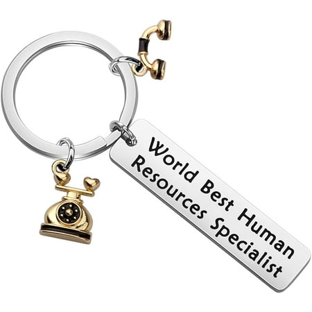 UJIMS World’s Best Human Resources Specialist Keychain Thank You Gift ...
