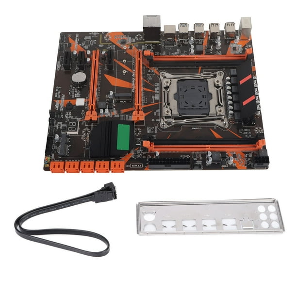 Placa base para PC DDR4 de 4 canales LGA2011‑3 SATA PCI‑E M.2 Ranura ...