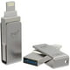 PQI 6I04-128GR1001 iConnect Mini 128GB USB 3.0 Flash Drive - Walmart.com