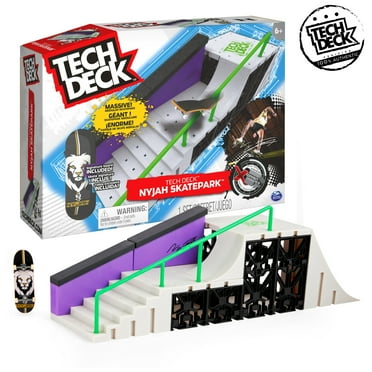 Tech Deck, Nyjah Rail Shredder Skatepark, X-Connect Fingerboard Playset ...