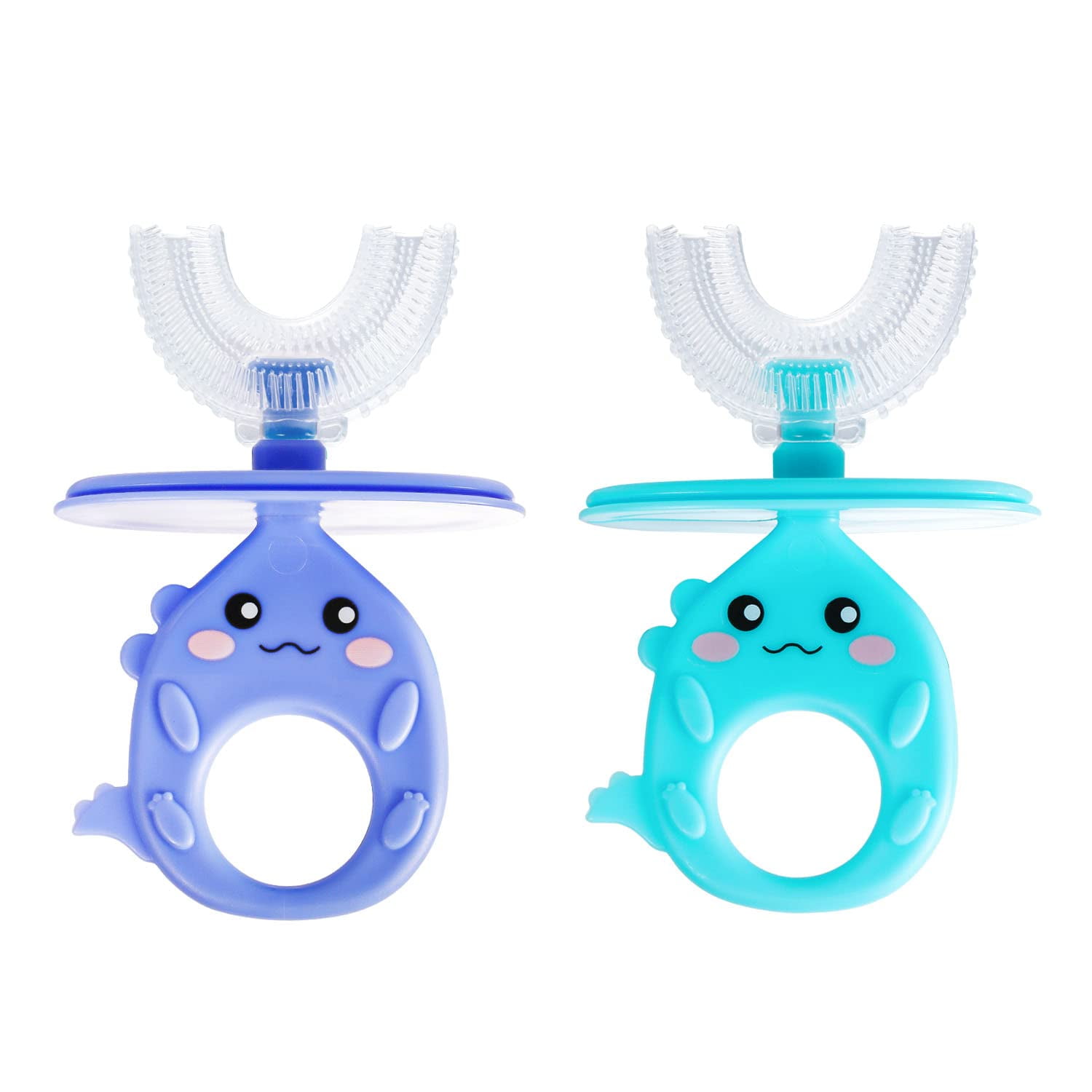 Click here for Hrenwivy 2 Pcs Toddler Toothbrush  Kids U Shaped T... prices