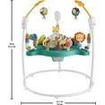 Fisher-Price Infant Bouncer, Whimsical Forest Jumperoo, Standing Play ...