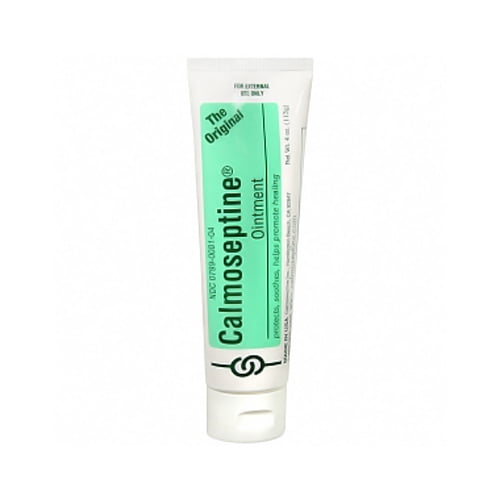 Calmoseptine Ointment Tube To Heal Skin Irritations - 4 Oz - Walmart ...