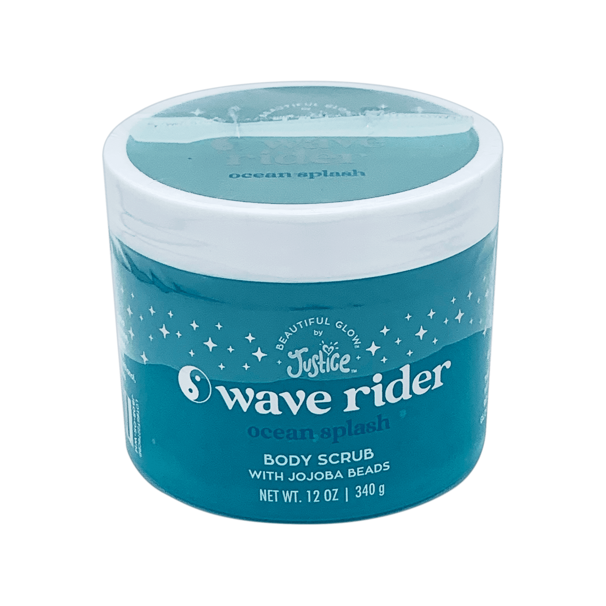 Beautiful Glow by Justice Body Scrub, Wave Rider Ocean Splash, 12 oz ...