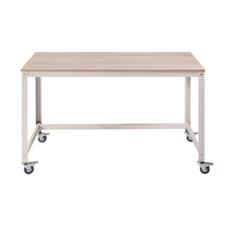 50 JN16DSK Loft Writing Desk Light Oak Walmart
