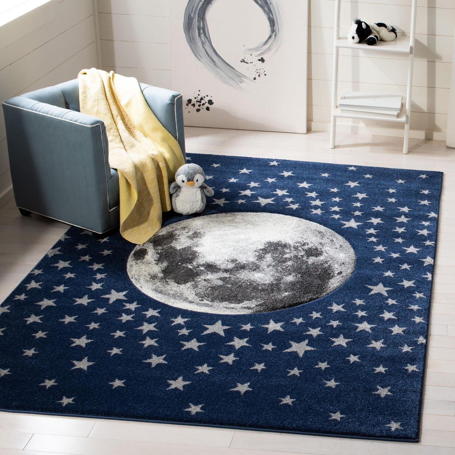 Click here for Safavieh Carousel Kids Moon In The Stars Area Rug... prices