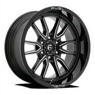 Fuel 1PC Aluminum Rim D561 CRUSH 20X10in Gloss Machined Double Dark ...