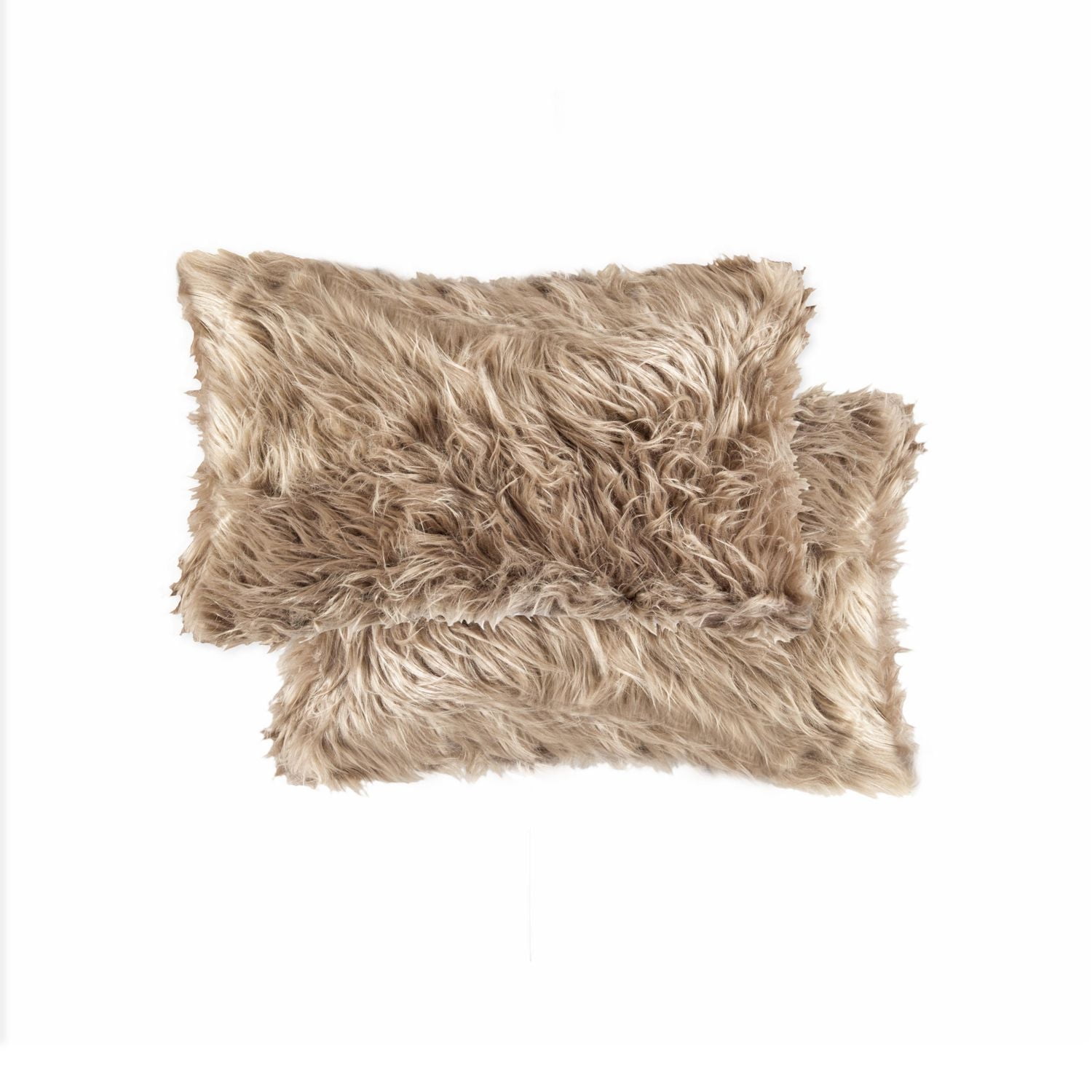 Click here for H-Luxe Faux Fur Belton Faux Fur Pillow 12X20 2-Pac... prices