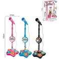 Egmy Stand Up Microphone Kids Child Microphone with Adjustable Stand ...