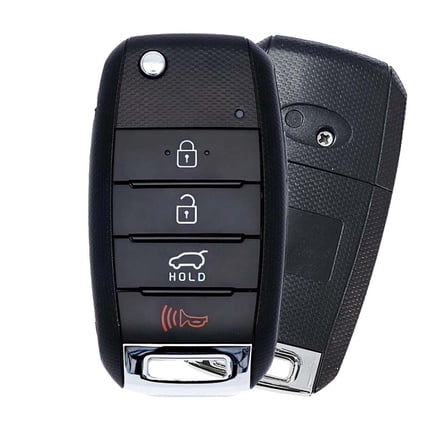 AKS KEYS Replacement for Kia Key Fob 4 Buttons That Use FCC OSLOKA-875T ...