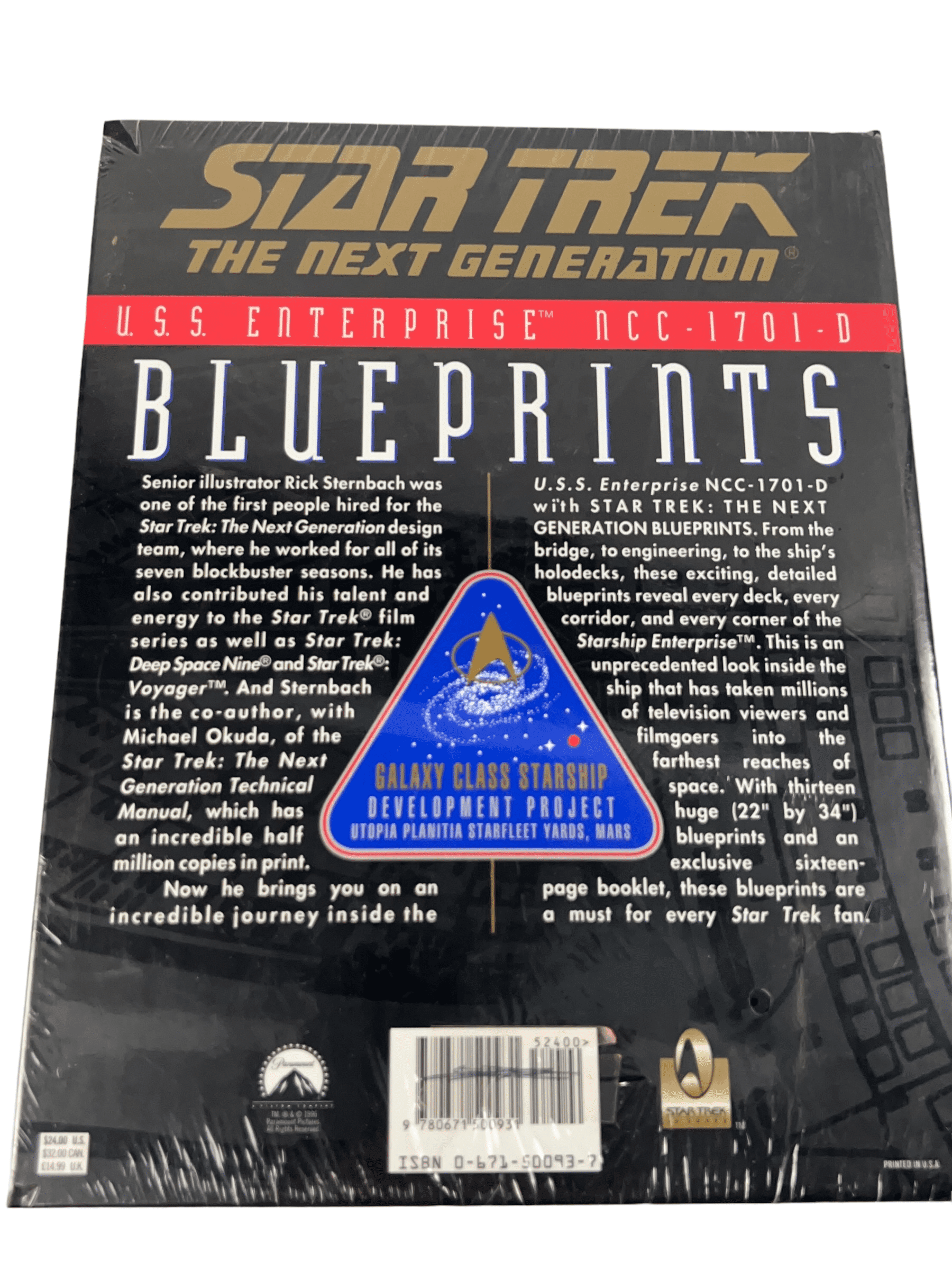 Galaxy Class Starship Blueprints