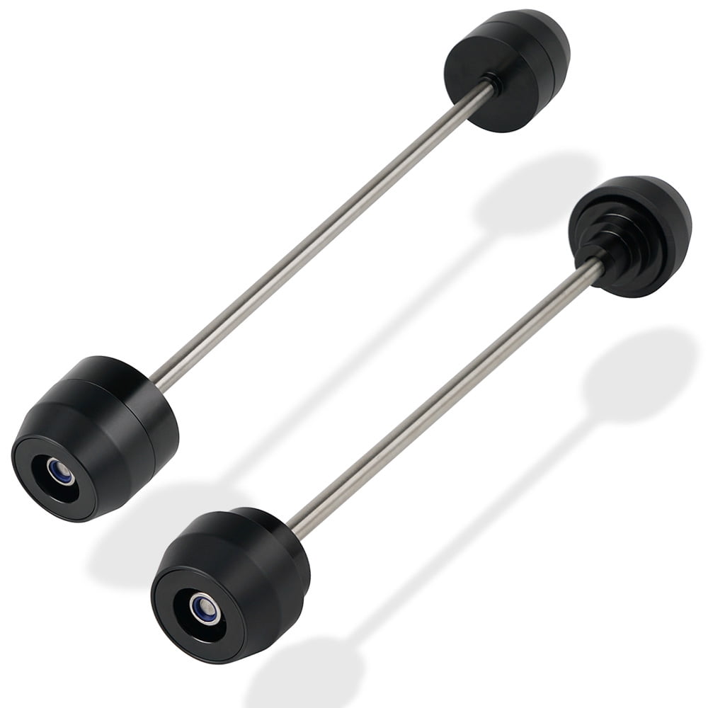 NICECNC Front Rear Axle Sliders Crash Fork Protector Pads For Suzuki ...