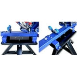 TECHTONGDA Micro-Registration 4 Color 1 Station Screen Printing Machine ...