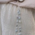 Beach Vacation Phone Accessory, Flexible Pearls & Shell Lanyard ...