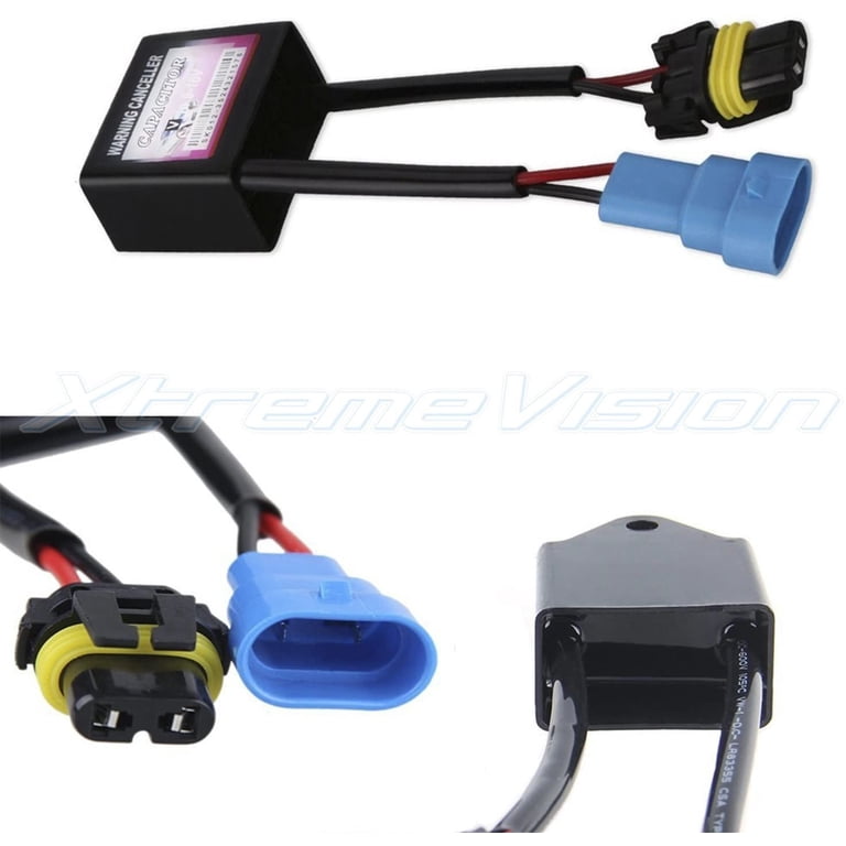 HID Car & Truck Headlight Assemblies 2-Piece HID Error Canceller ...