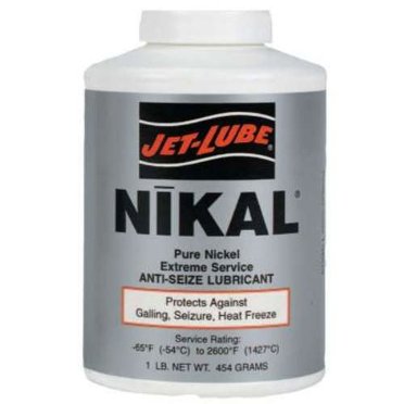 Jet-Lube Nuclear Grd Anti-Seize,1/2 lb.,BrshTp Cn 13502 - Walmart.com
