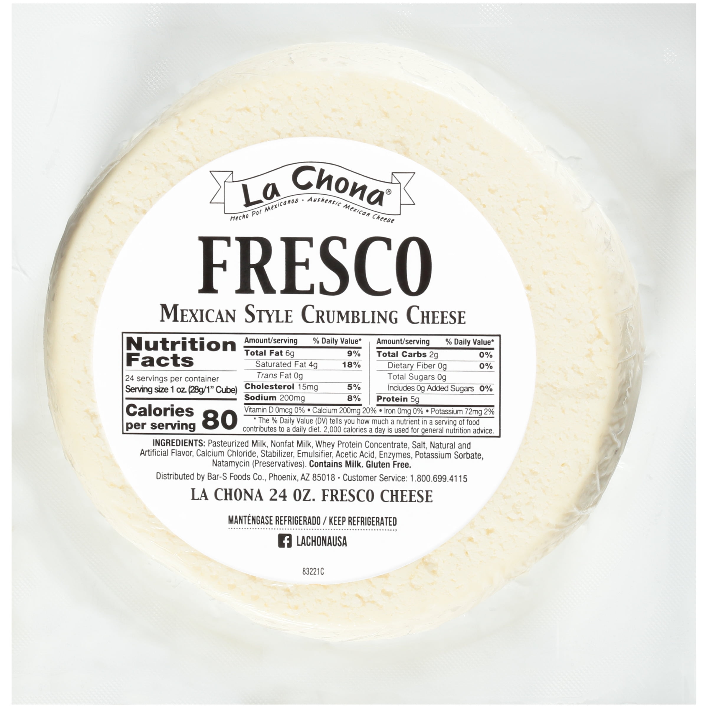 Queso Fresco Crumbled