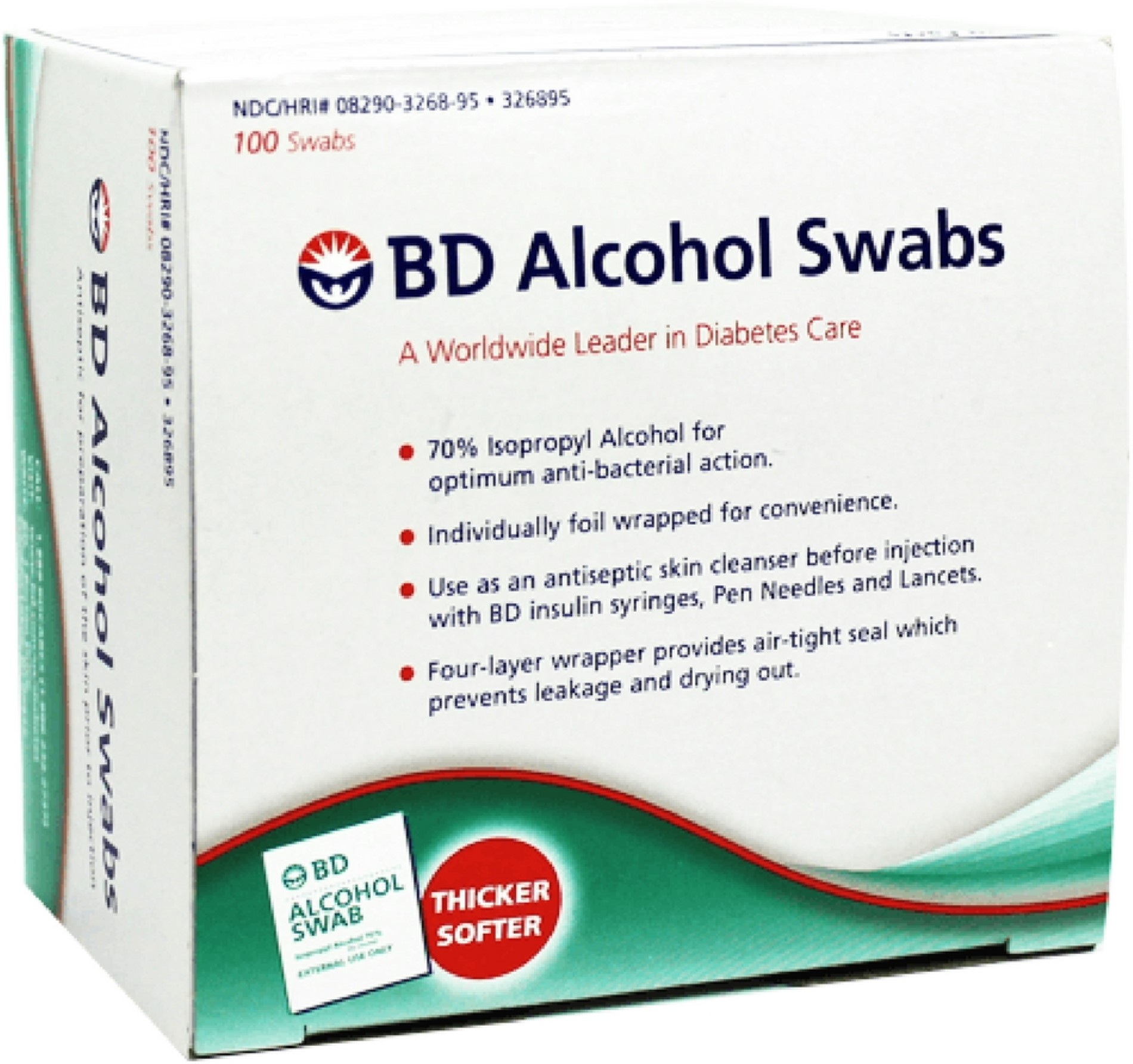 BD Alcohol Swabs 100 Each Walmart Walmart BD Alcohol Swabs 100 Each Walmart Walmart
