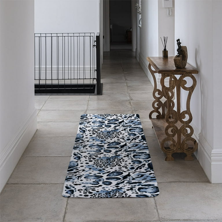 Leopard Print Runner Rug