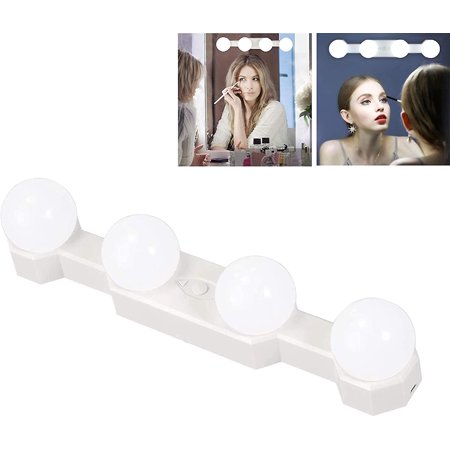 Make Up Light, Brightness Adjustable, Battery Operated Portable ...