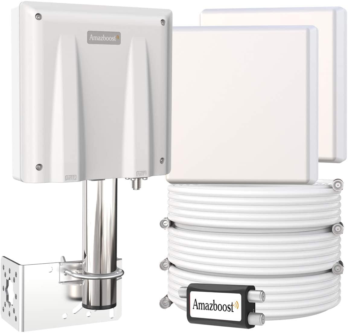 Amazboost A6 Cell Phone Signal Booster for Home Office,Cell Phone ...