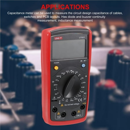 UNI-T UT603 Handheld Digital Capacitance Capacitors Tester and ...