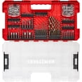 140 Pc Impact Driver Bit Set, Steel, Black Oxide Coated Impact Drill ...