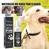 Pet Paw Cleanser Paw Cleaner, No-Rinse Waterless Dogs Cats Feet ...