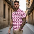 Aplkyhs Pink Ball Argyle Matching Couple Sport Shirts Quarter Zip ...