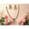 South Indian Bollywood Peacock Design Gold-Plated Choker Necklace Set ...
