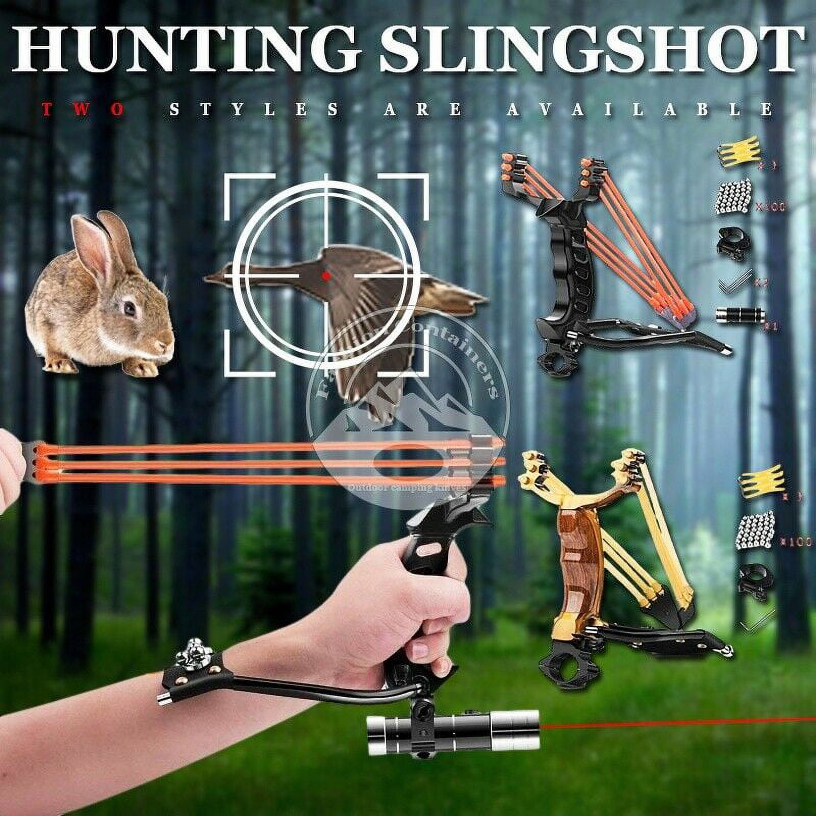 Slingshot Hunting Rabbit