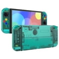 eXtremeRate Emerald Green Custom Full Set Shell for Nintendo Switch ...