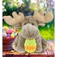DolliBu Super Soft Floppy Moose with Yellow Easter Egg Plush - Perfect ...