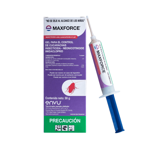 Maxforce Gel para el Control de Cucarachas ENVU Gel insecticida ...