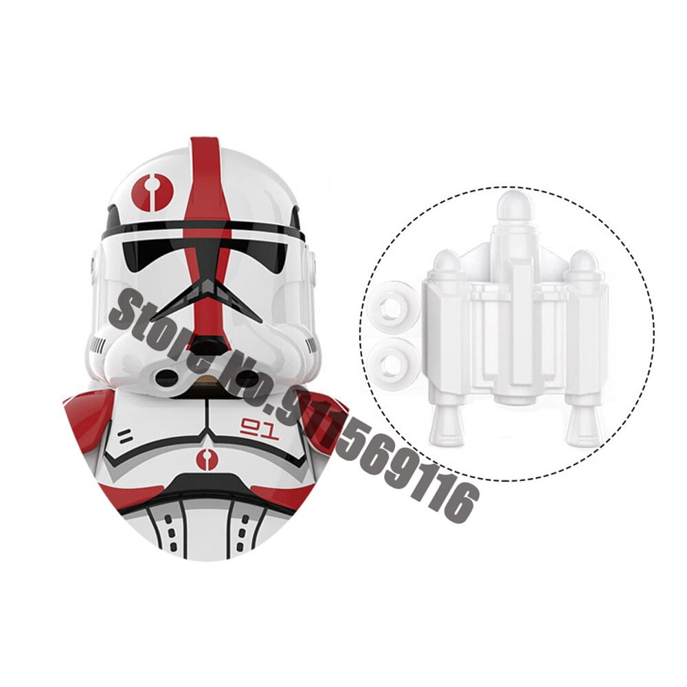 Republic Commando Clone 501st Troopers Building Blocks Force 99 Scorch ...