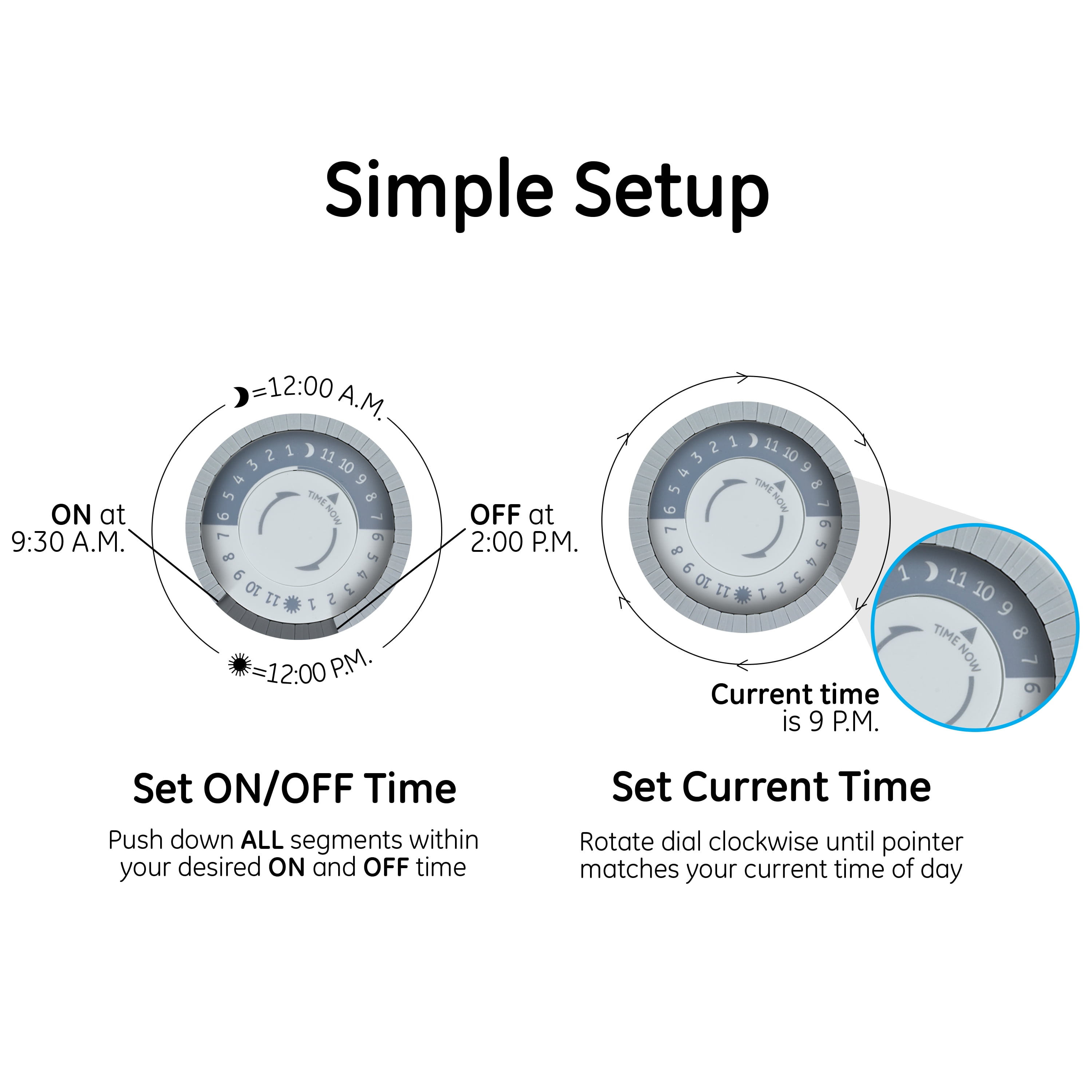 Ge Mechanical Time Switch