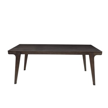Alpine Furniture Lennox Rectangular Wood Dining Table in Dark Tobacco (Brown) - Walmart.com