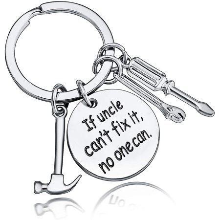 Uncle Hammer Wrench Screwdriver Tools Keychain Keyring Gift Family ...