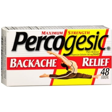 Percogesic Extra Strength 60 Ct Tablet - Walmart.com