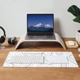 Extended Gaming Mouse Pad, Large Gaming Mouse Waterproof with Stitched ...