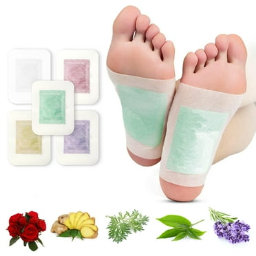 Nuubu Detoxifying Japanese Natural Feet Pads Infused with Lavender for ...