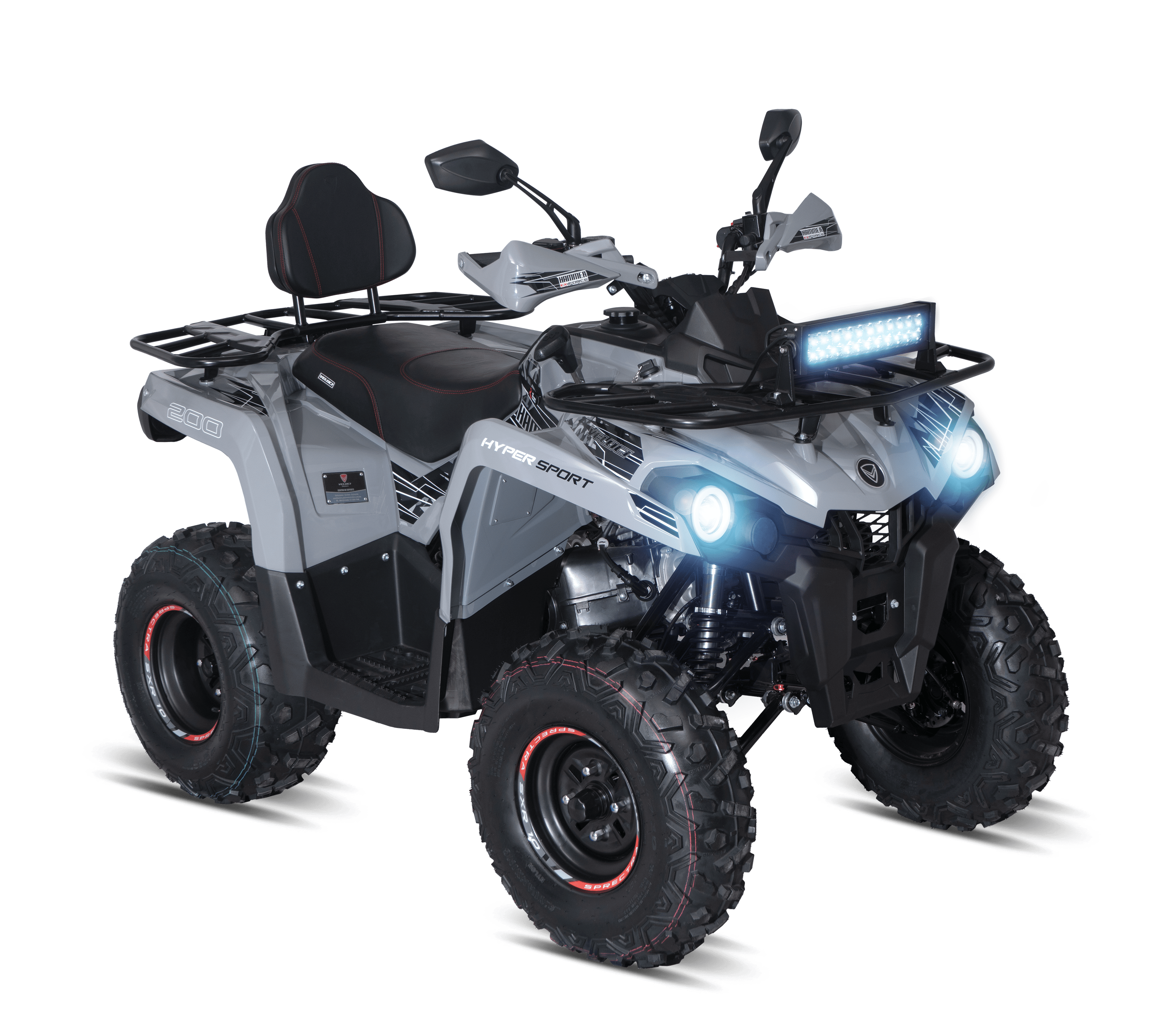 Cuatrimoto Veloci Hammer KX Force 200 2026 Gris | Walmart en línea